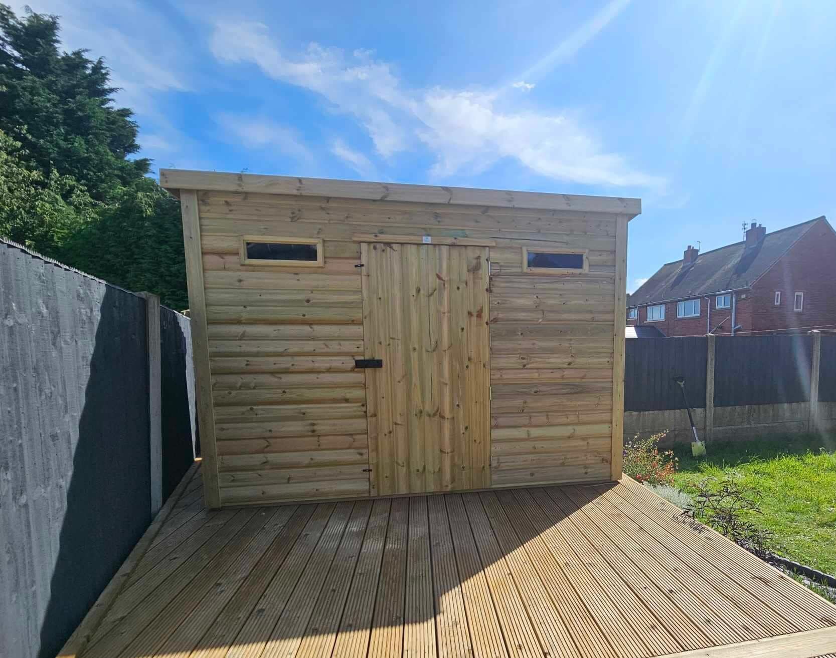 Security Shed | Worksop Landscape & Building Supplies